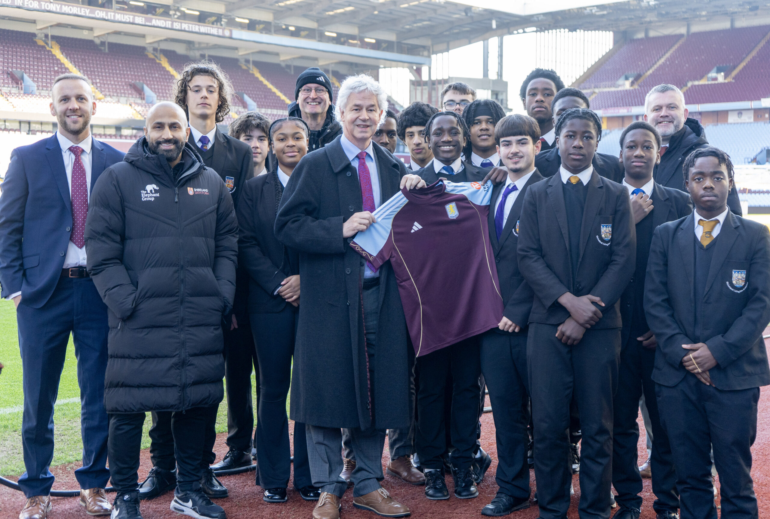 Shireland Sixth Form Partners with Aston Villa Foundation to Launch ...
